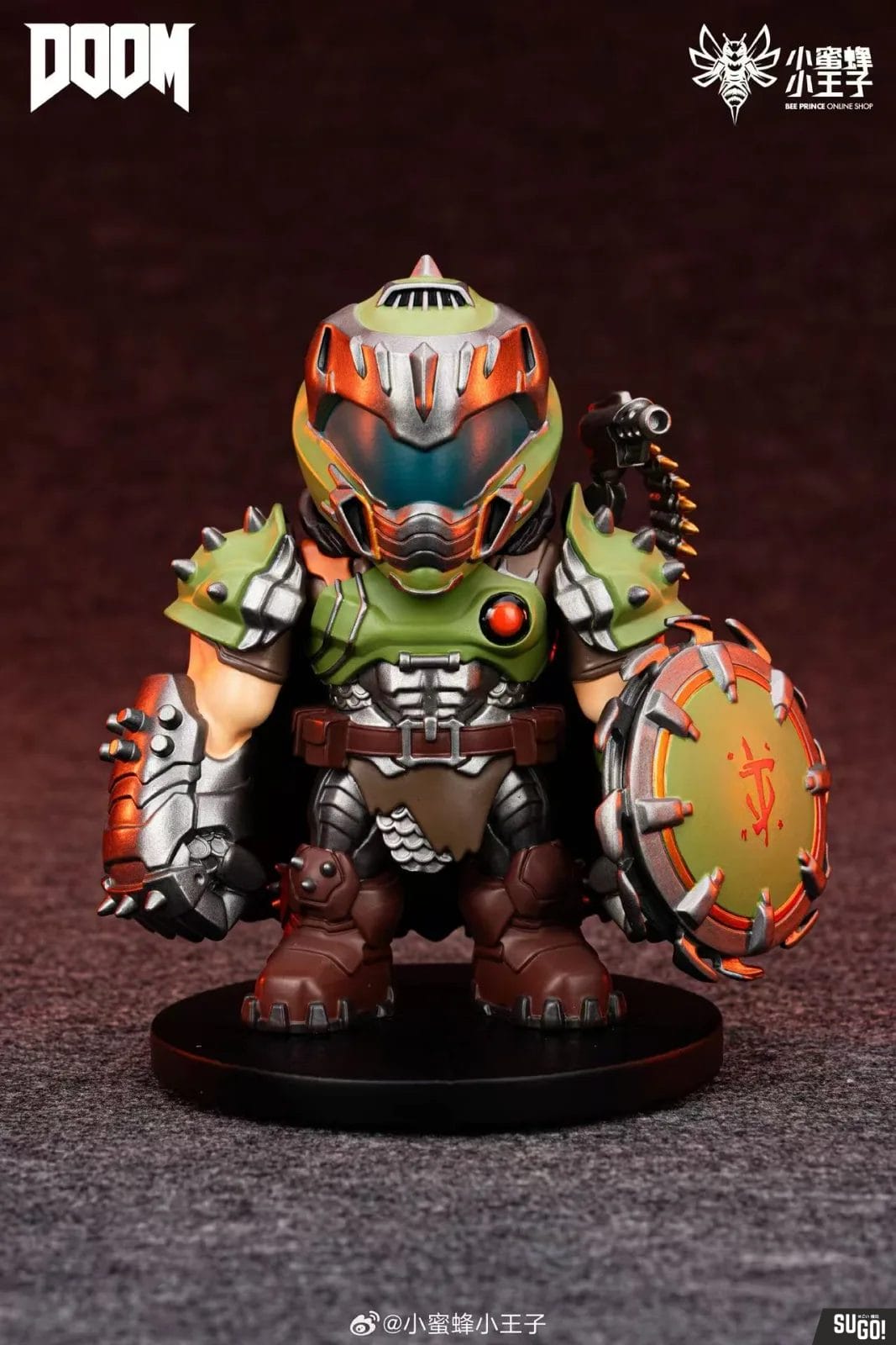 Bee Doom Slayer The Dark Ages Mini Slayer Official PVC Figure - Sugo ...