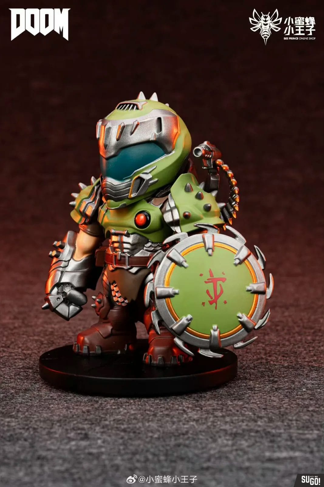 Bee Doom Slayer The Dark Ages Mini Slayer Official PVC Figure - Sugo ...