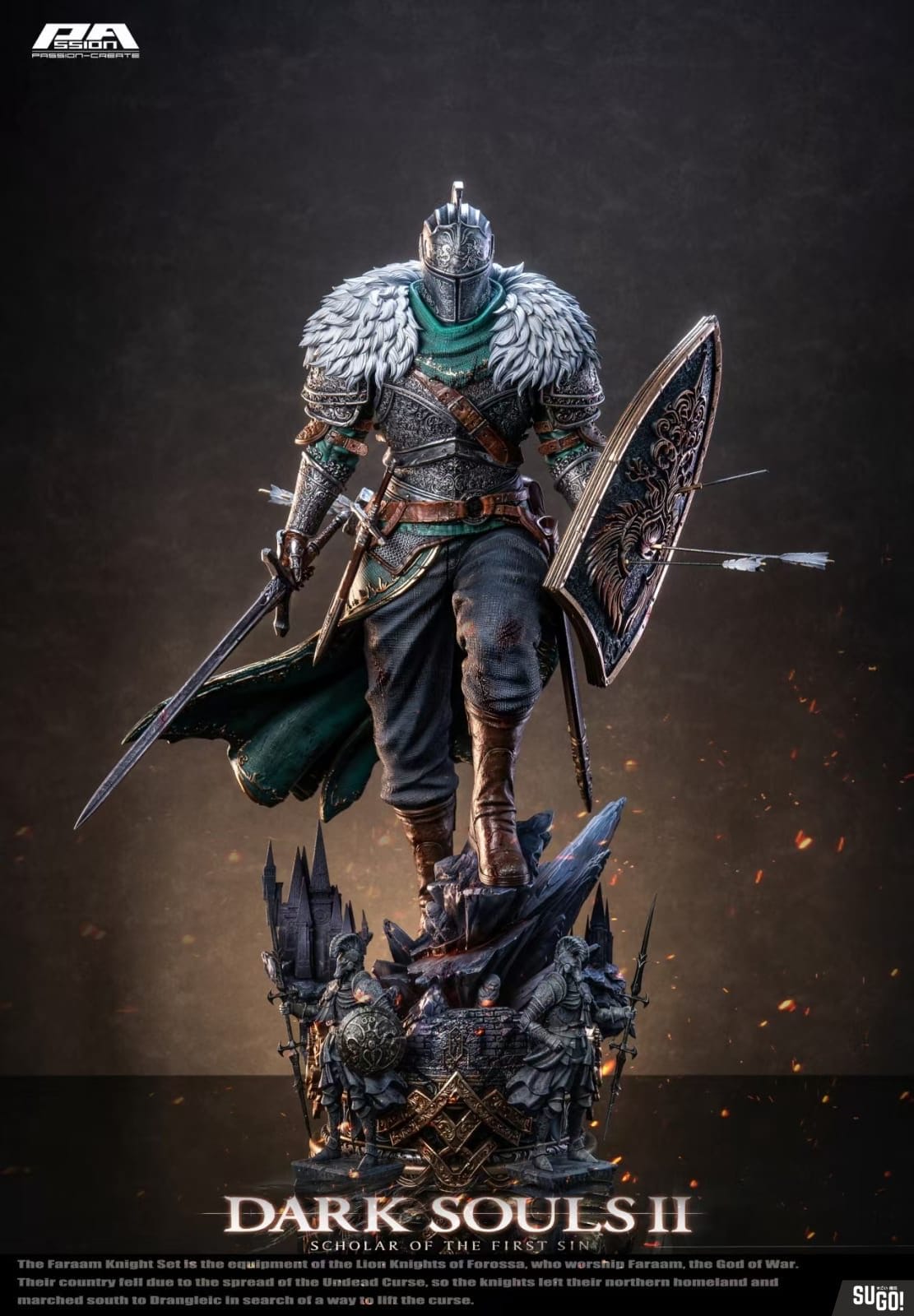 PA Create Dark Souls Faraam Knight (1/4) GK Statue - Sugo Toys | Action ...
