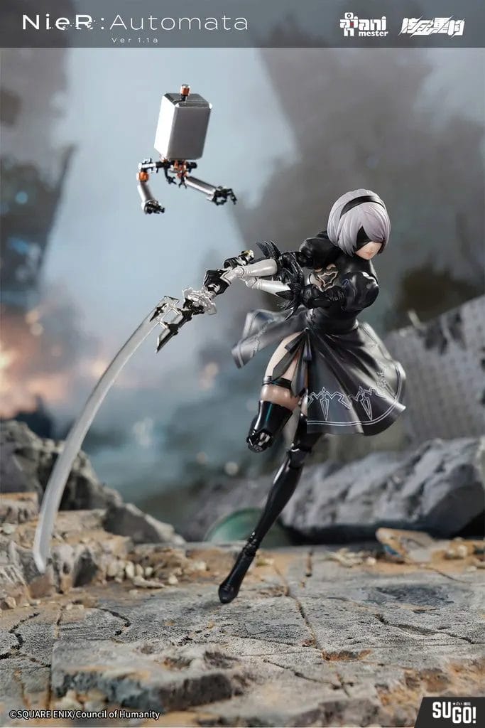 AniMester NieR:Automata Ver1.1a Yorha No.2 Type B (2B) Nuclear Metal ...