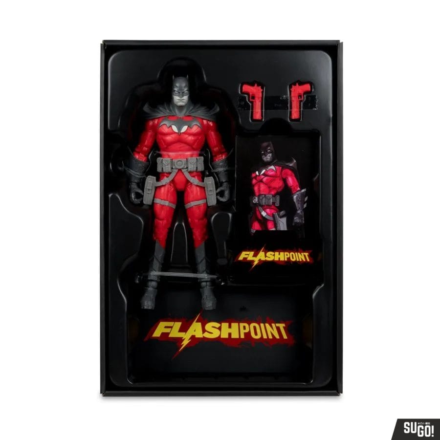 McFarlane Toys DC Multiverse - Batman Flashpoint Black & White With ...