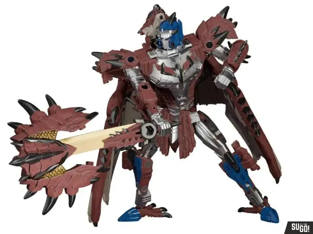 Transformers Takara Tomy: Monster Hunter Rathalos Prime Action Figure ...