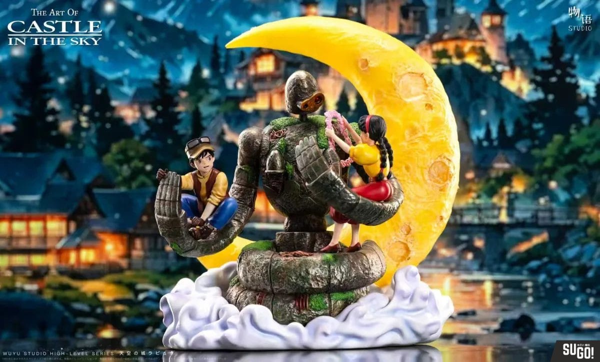 Monogatari Studio Castle in The Sky Embracing Moment 30cm(H) GK Statue ...