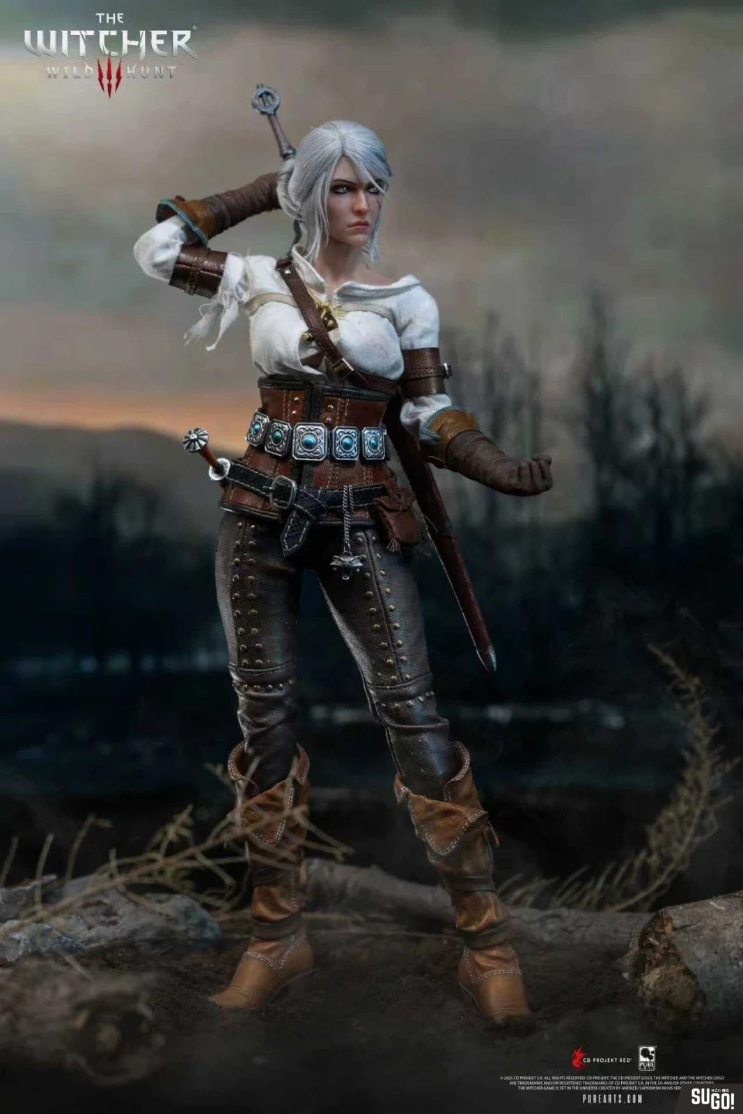 Pure Arts The Witcher 3: Wild Hunt Ciri Action Figure - Sugo Toys ...