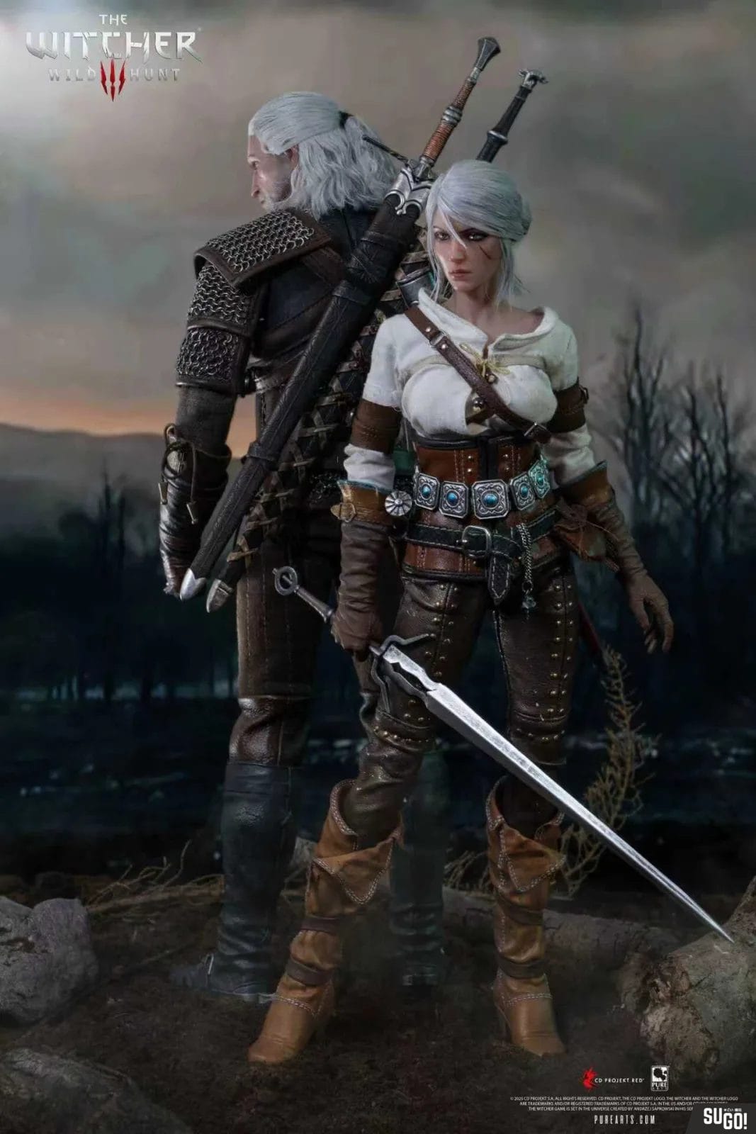 Pure Arts The Witcher 3: Wild Hunt Ciri Action Figure - Sugo Toys ...