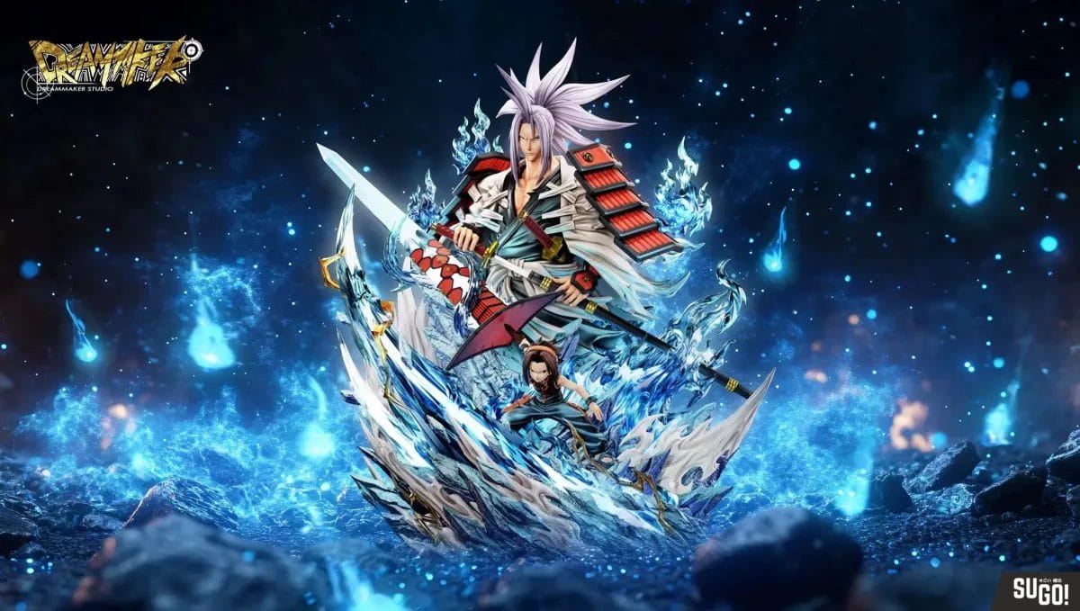 Dream Maker Studio x Shaman King x Yoh Asakura (LED Sword Effect) 57cm ...