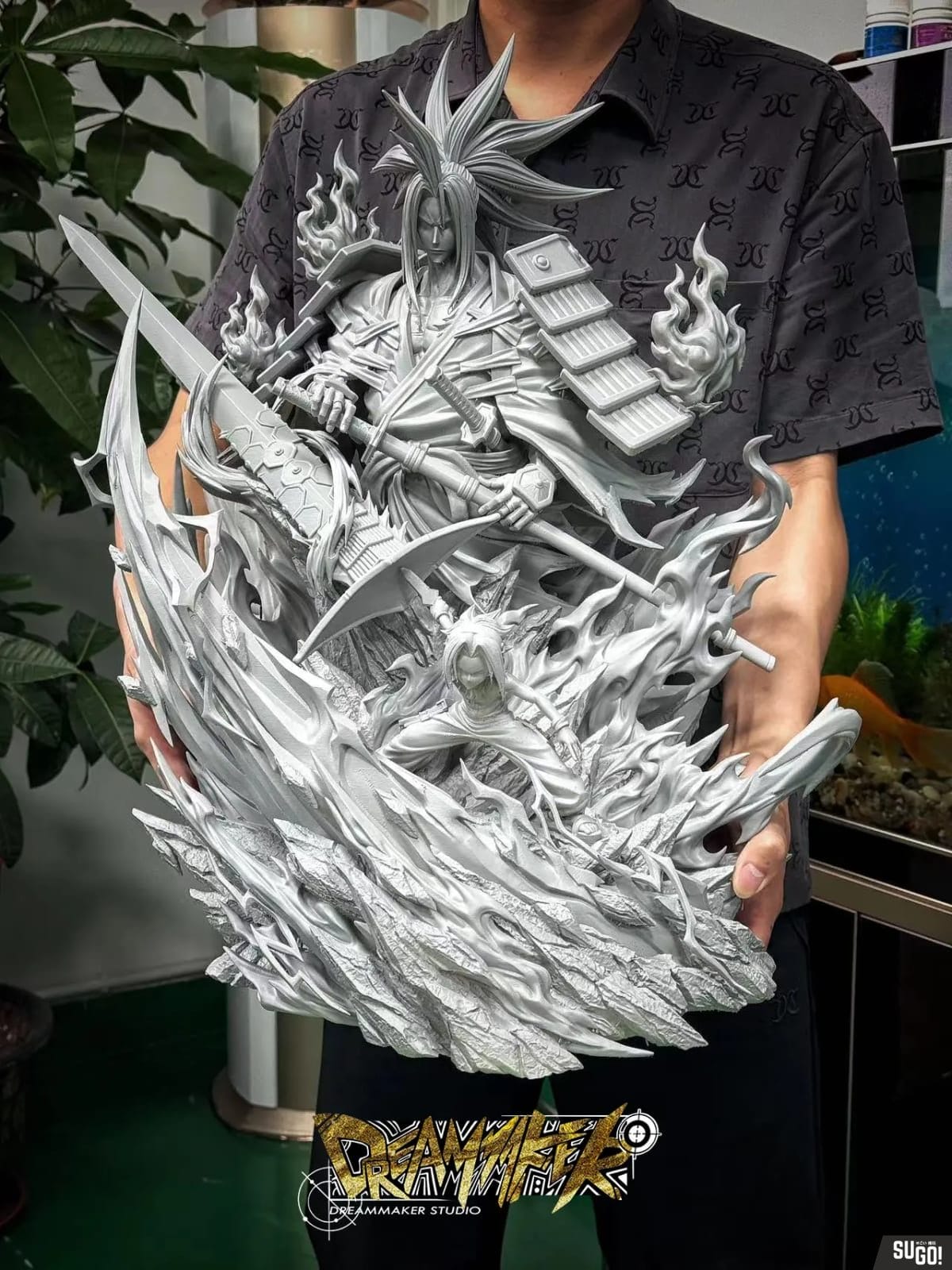 Dream Maker Studio x Shaman King x Yoh Asakura (LED Sword Effect) 57cm ...