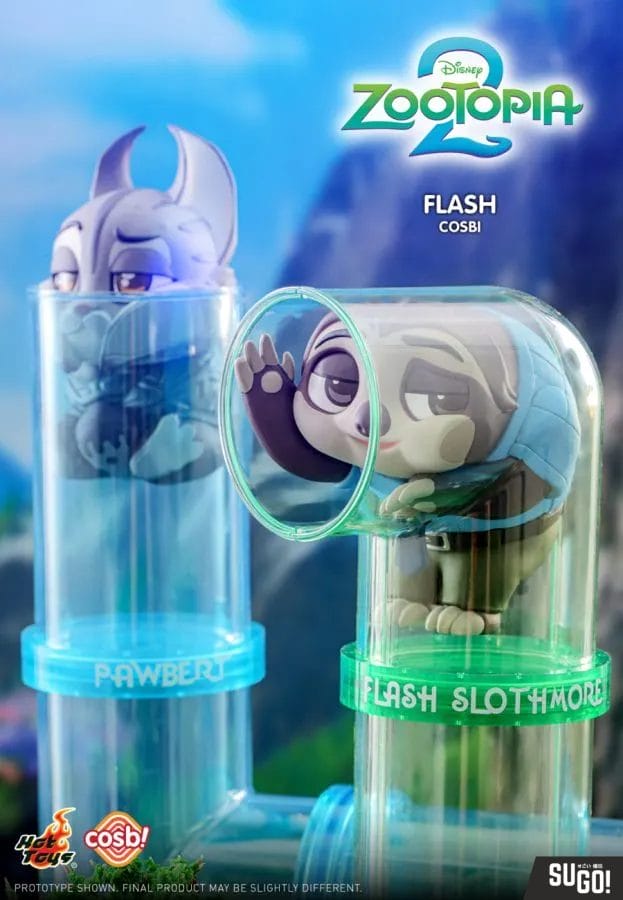 Hot Toys Zootopia 2 - Zootopia Cosbi Bobble-Head Series 2 (Display of 6 ...