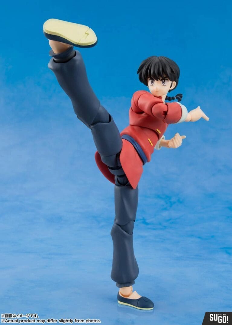 Bandai S.H.Figuarts Ranma Ranma Saotome 1/2 Action Figure - Sugo Toys ...