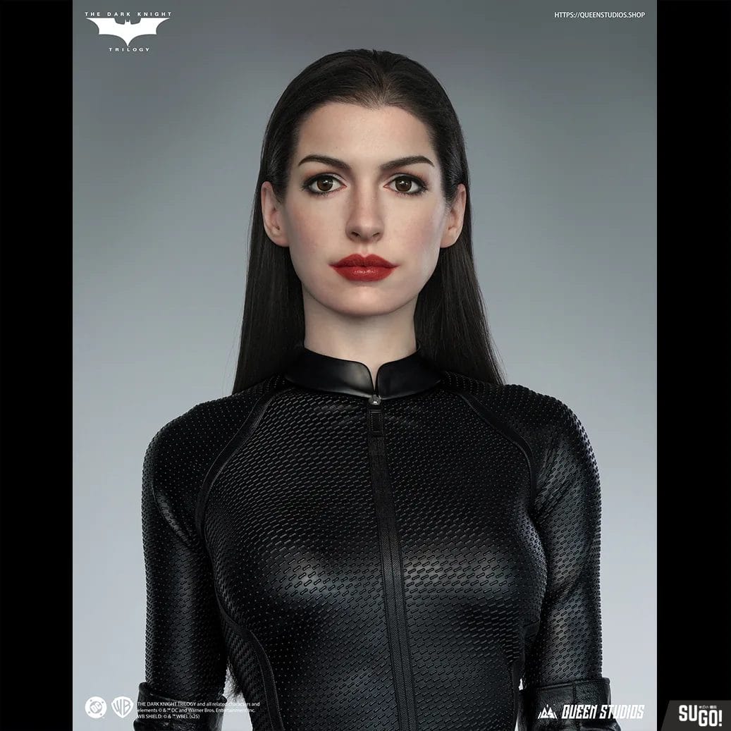 Queen Studios DC The Dark Knight Rises Catwoman (Anne Hathaway) 1/1 Life Size Licensed Statue ...