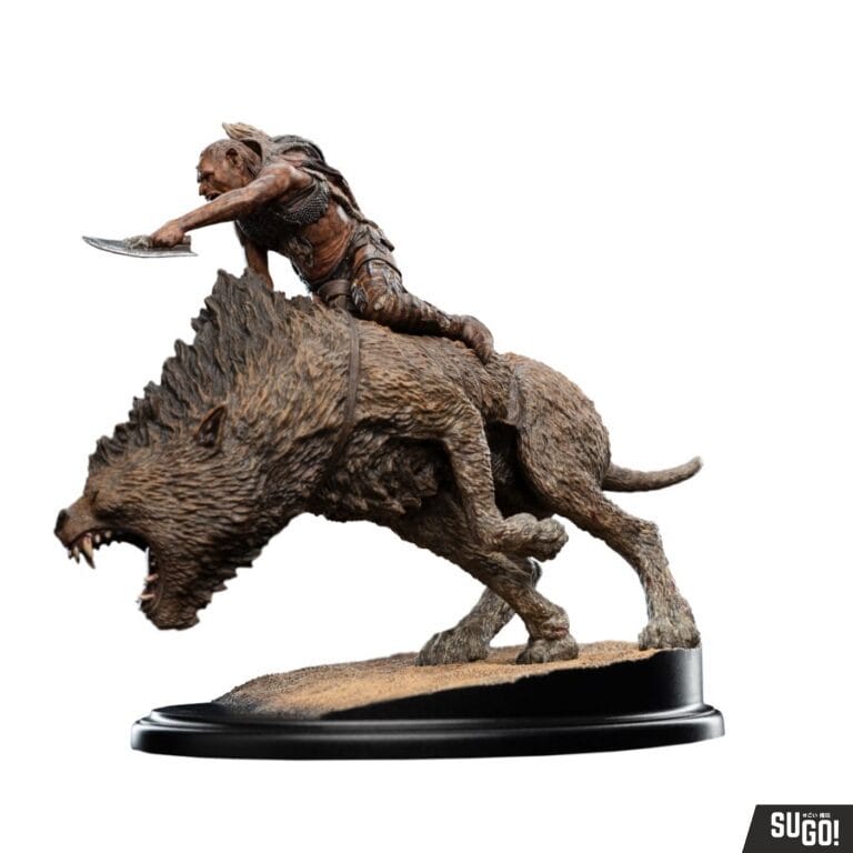 Weta Workshop The Lord of The Rings - Sharku on Warg Miniature Statue ...