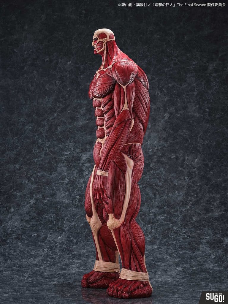 Kaiyodo Attack on Titan Colossal Titan Mega Sofvi Soft Vinyl PVC Figure - Sugo Toys | Action ...