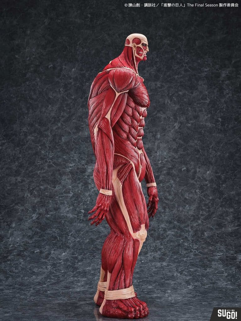 Kaiyodo Attack on Titan Colossal Titan Mega Sofvi Soft Vinyl PVC Figure - Sugo Toys | Action ...
