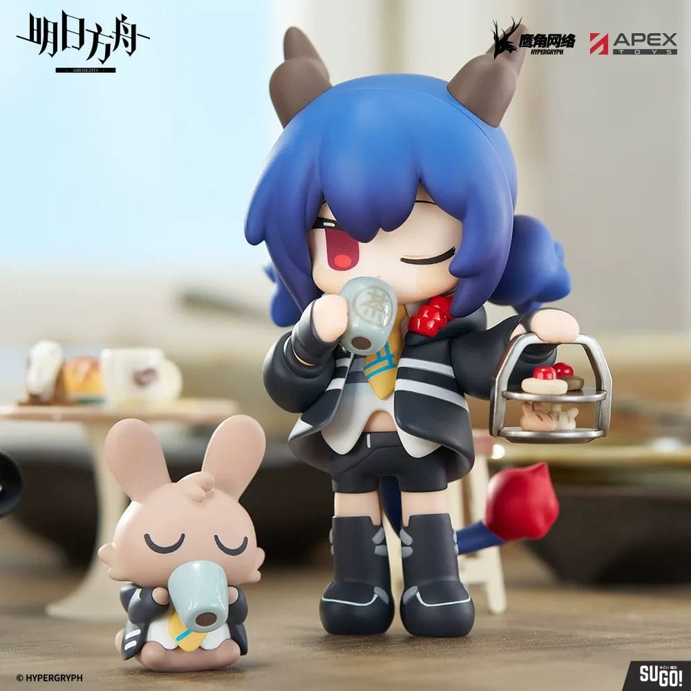 Apex Toys x Arknights Ch'en Dessert Time Chibi PVC Figure - Sugo Toys ...