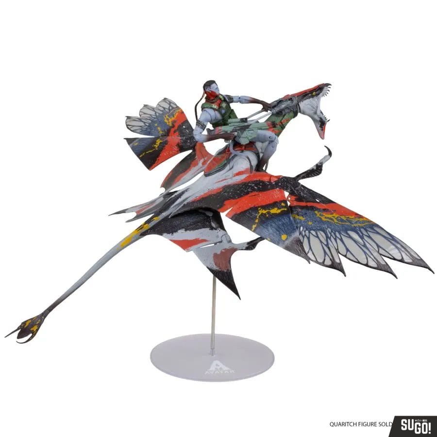 McFarlane Toys Avatar: Fire And Ash - Quaritch's Mega Banshee Action ...