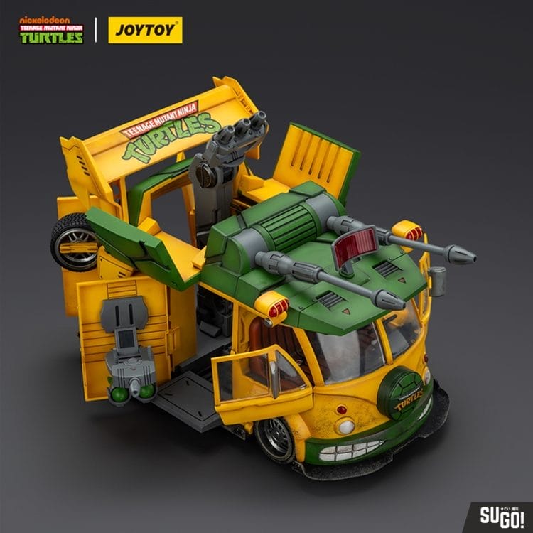 Joy Toy JT02540 TMNT Turtle Van 1/18 Action Figure - Sugo Toys | Action ...