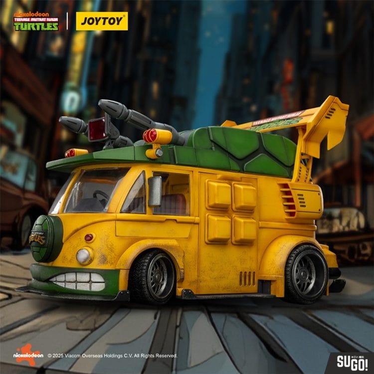Joy Toy JT02540 TMNT Turtle Van 1/18 Action Figure - Sugo Toys | Action ...
