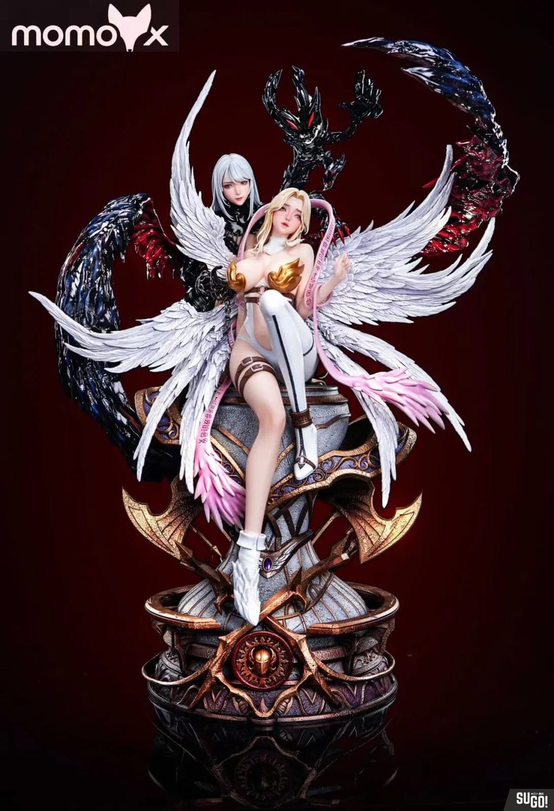MOMOX Studio Digimon Angemon x Devimon 1/4 GK Statue - Sugo Toys | Action Figures & Collectibles