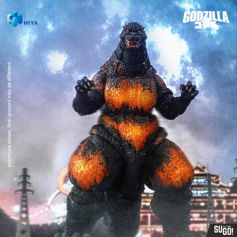 Hiya Toys EBG0316 Godzilla vs. Destoroyah (1995) Burning Godzilla ...