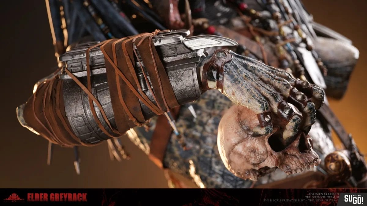 Deepmyth Studio Predator: Killer of Killers Elder Greyback Bust Deluxe ...