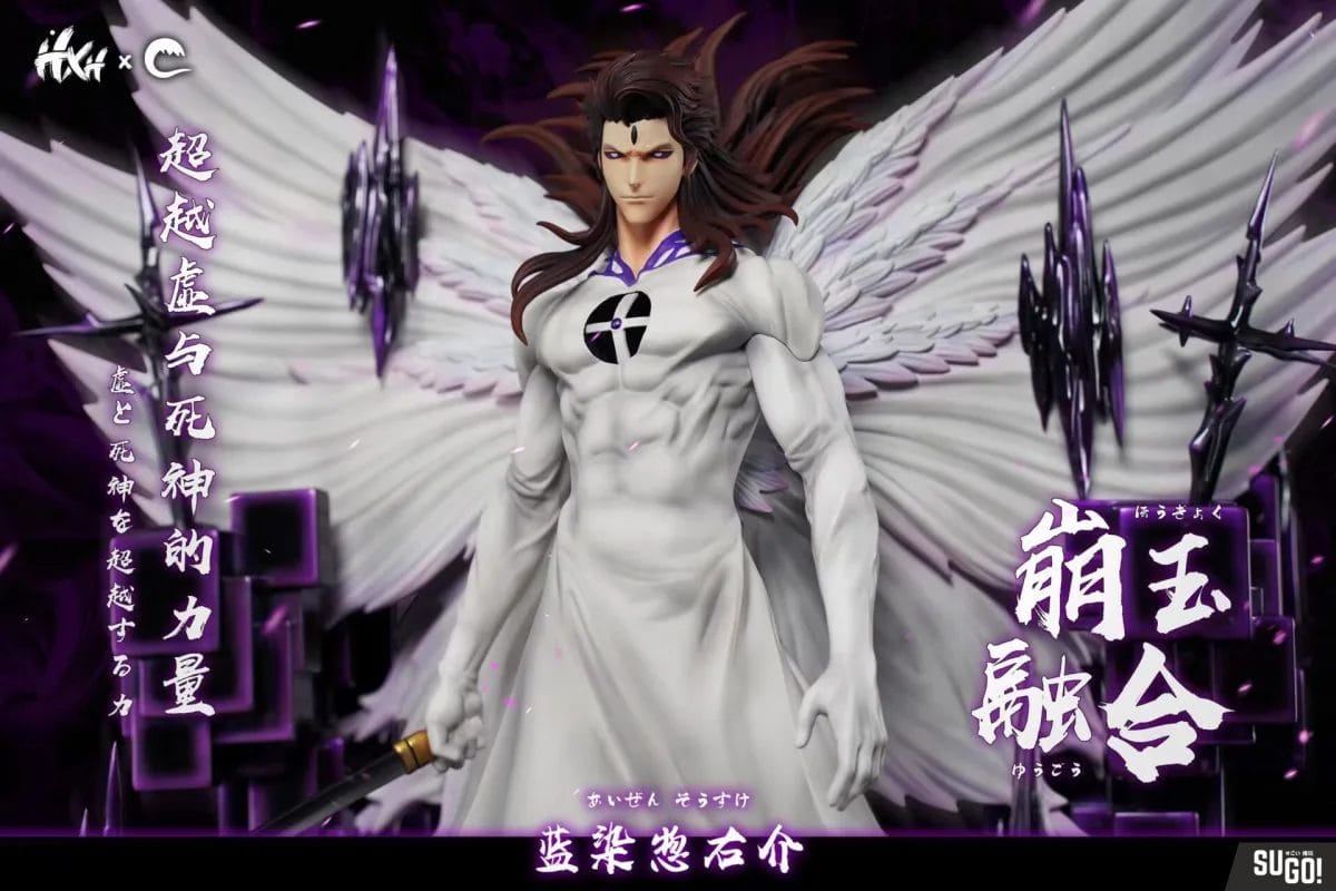 HXHENG x Cheng Sosuke Aizen Butterfly Form Ver. 2.0 A Electroplated Ver ...