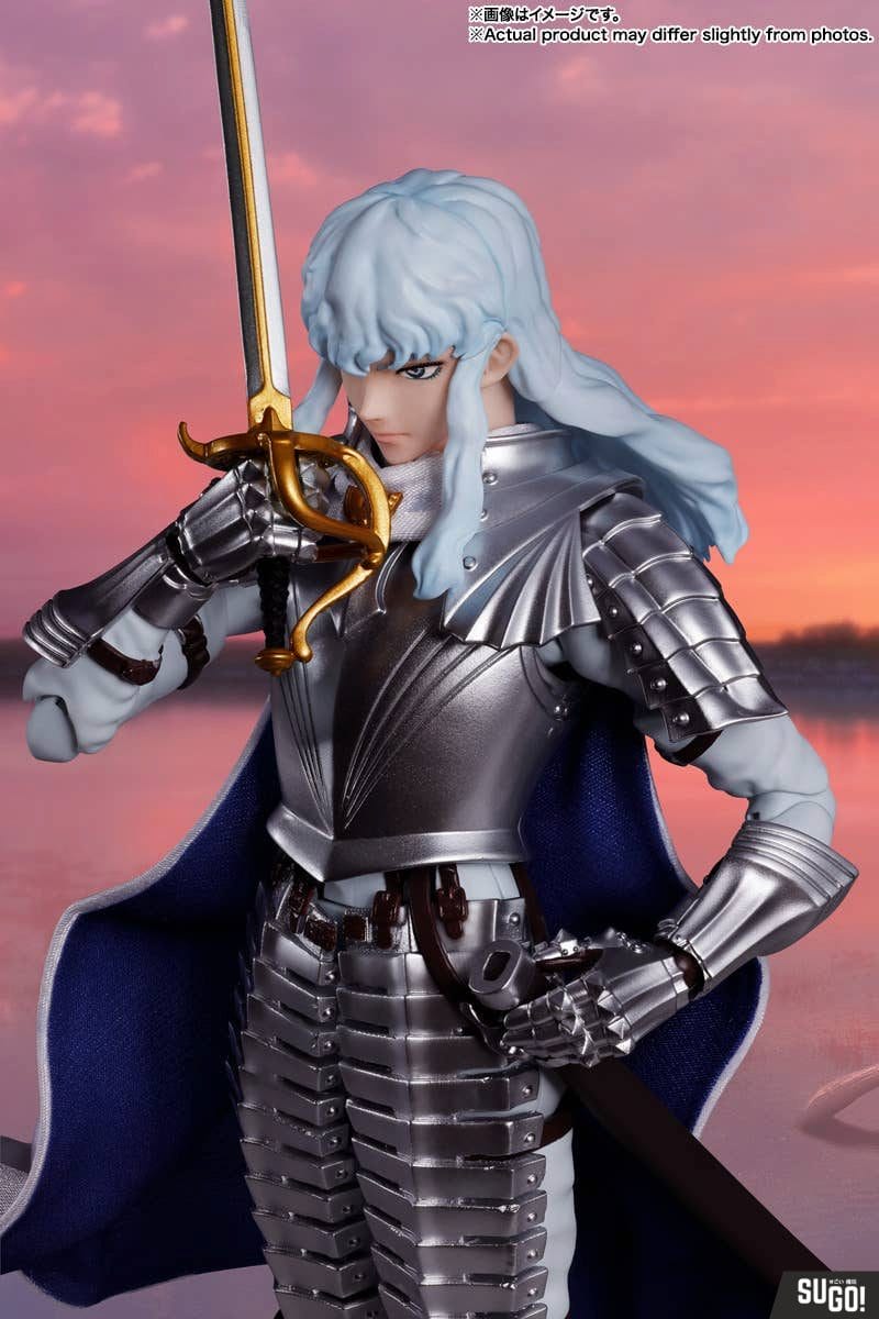 Bandai S.H.Figuarts Griffith (The Band of The Hawk) Action Figure ...