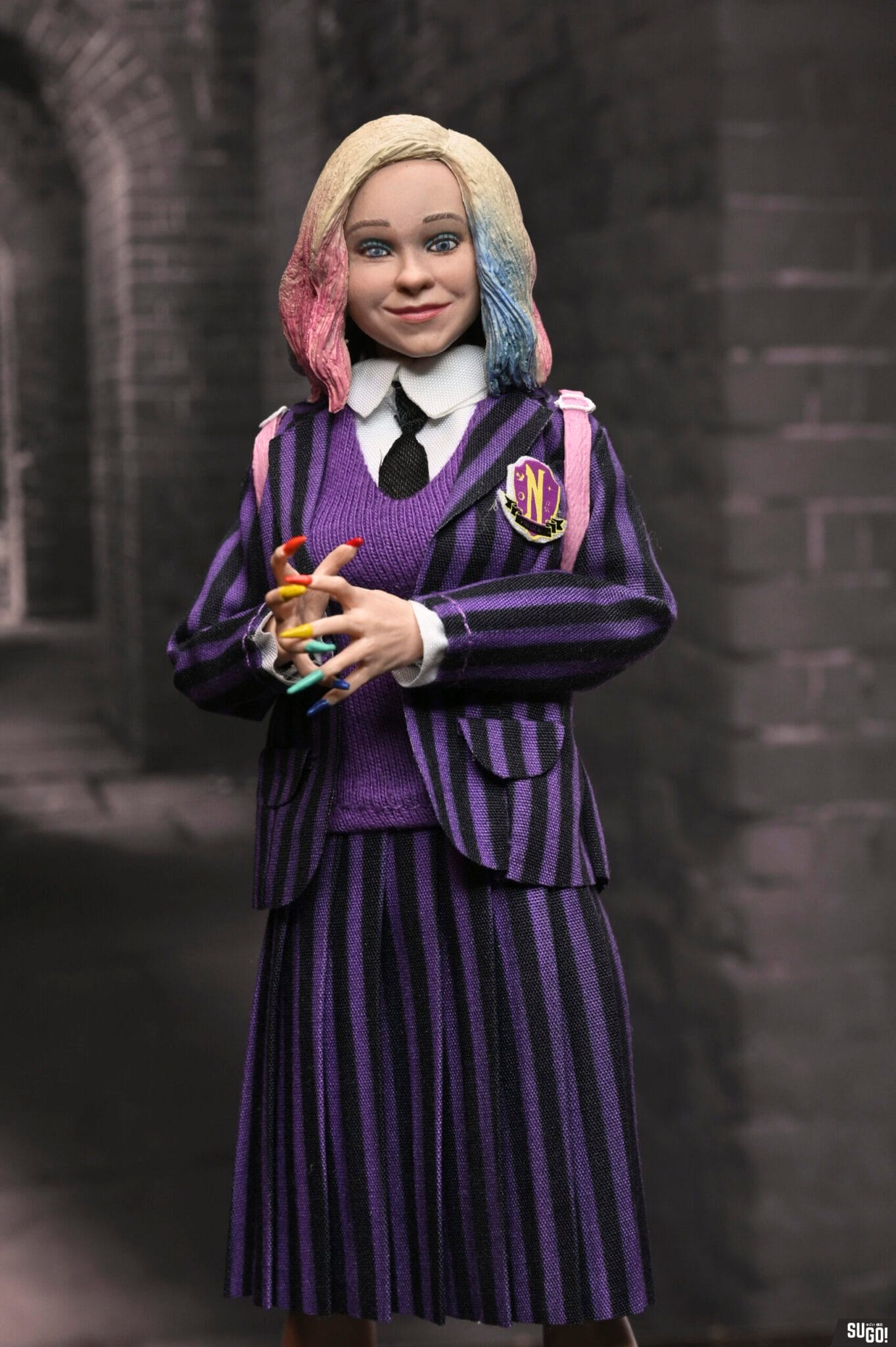 Neca Wednesday – Wednesday Addams (NEVERMORE UNIFORM) And Enid 2 Pack ...