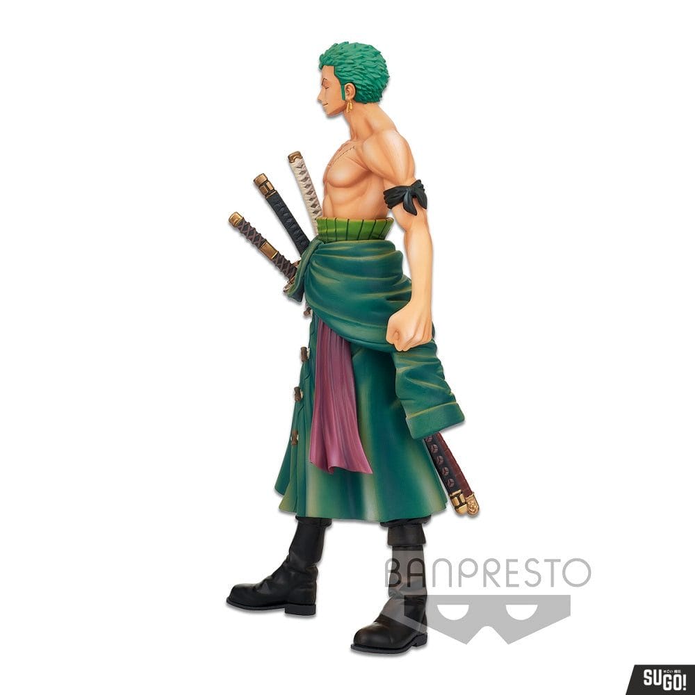 One Piece Banpresto Chronicle Master Stars Piece The Roronoa Zoro PVC ...