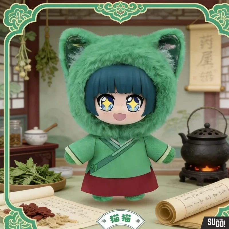 EAKI The Apothecary Diaries Maomao Plush Keychain Blind Box Series ...